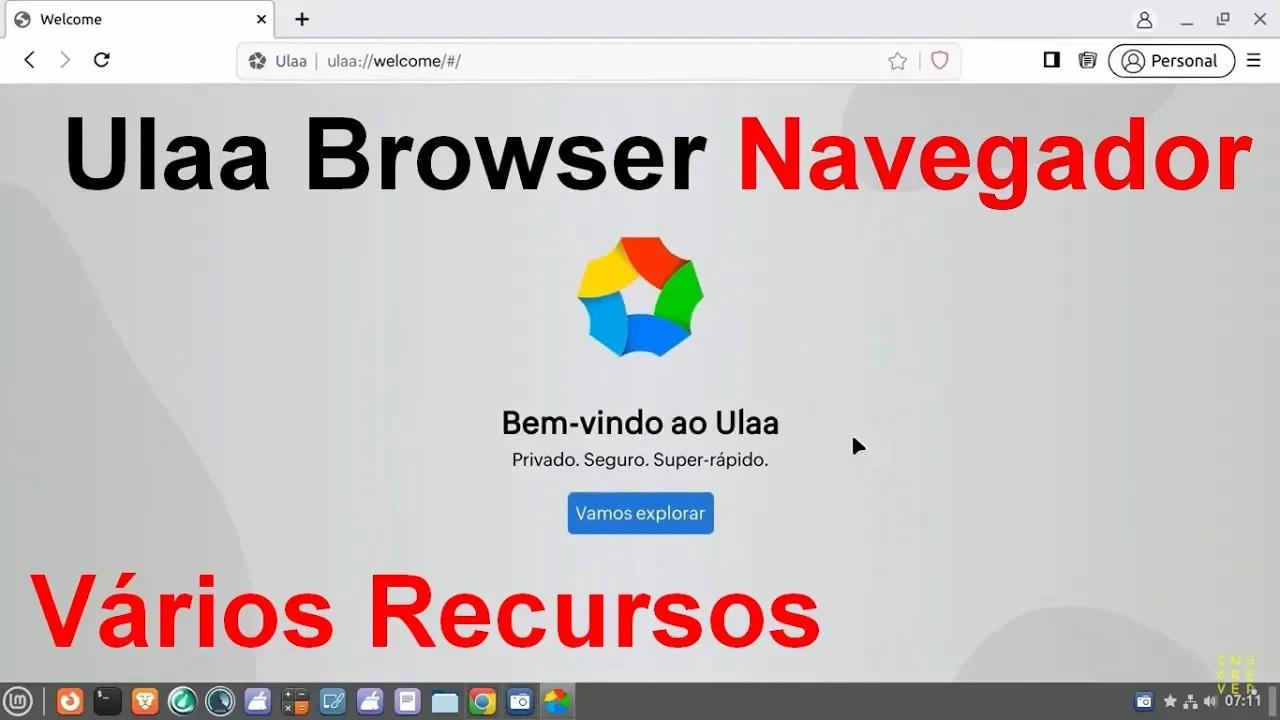 Ulaa Browser Navegador Web baseado no Chromium. Privado. Seguro. Super ...