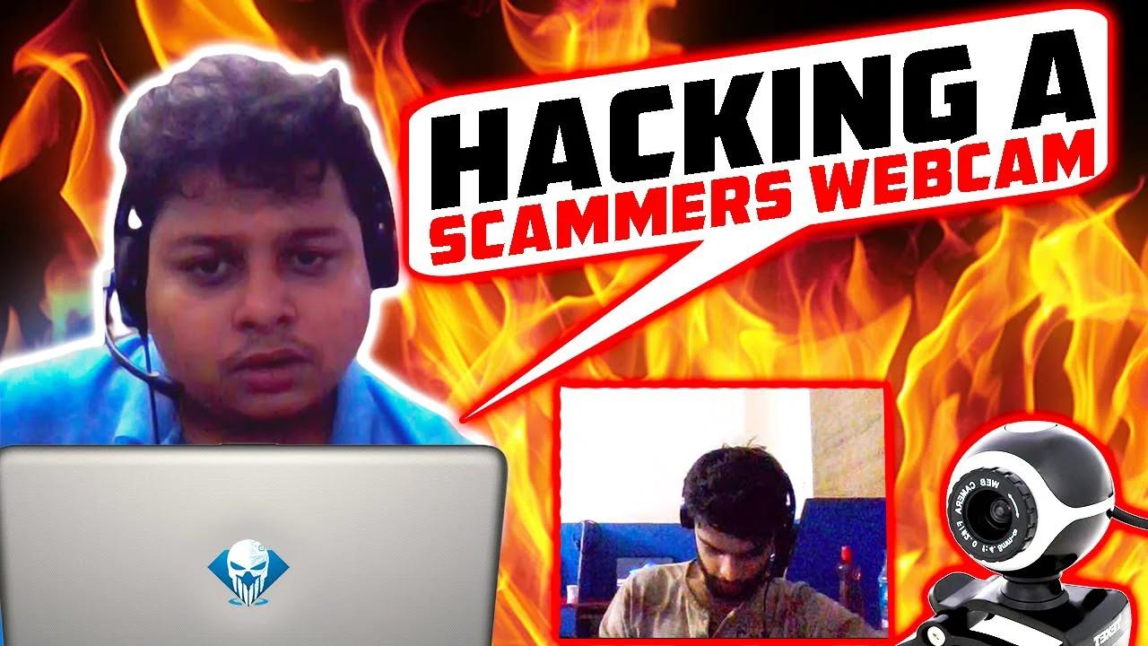 Hacking Indian Scammer's WEBCAM!