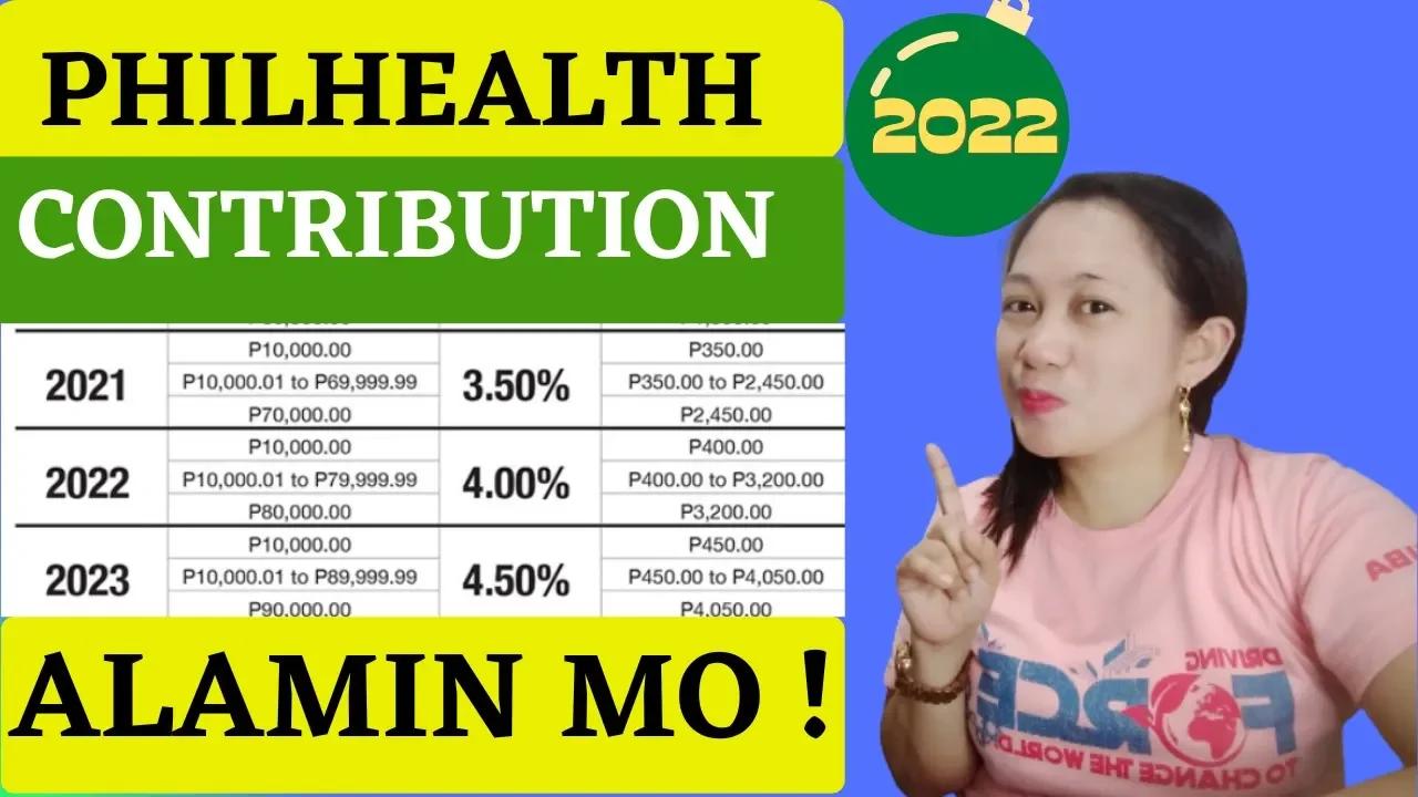PHILHEALTH CONTRIBUTION UPDATE 2022 | Emz Lalusin
