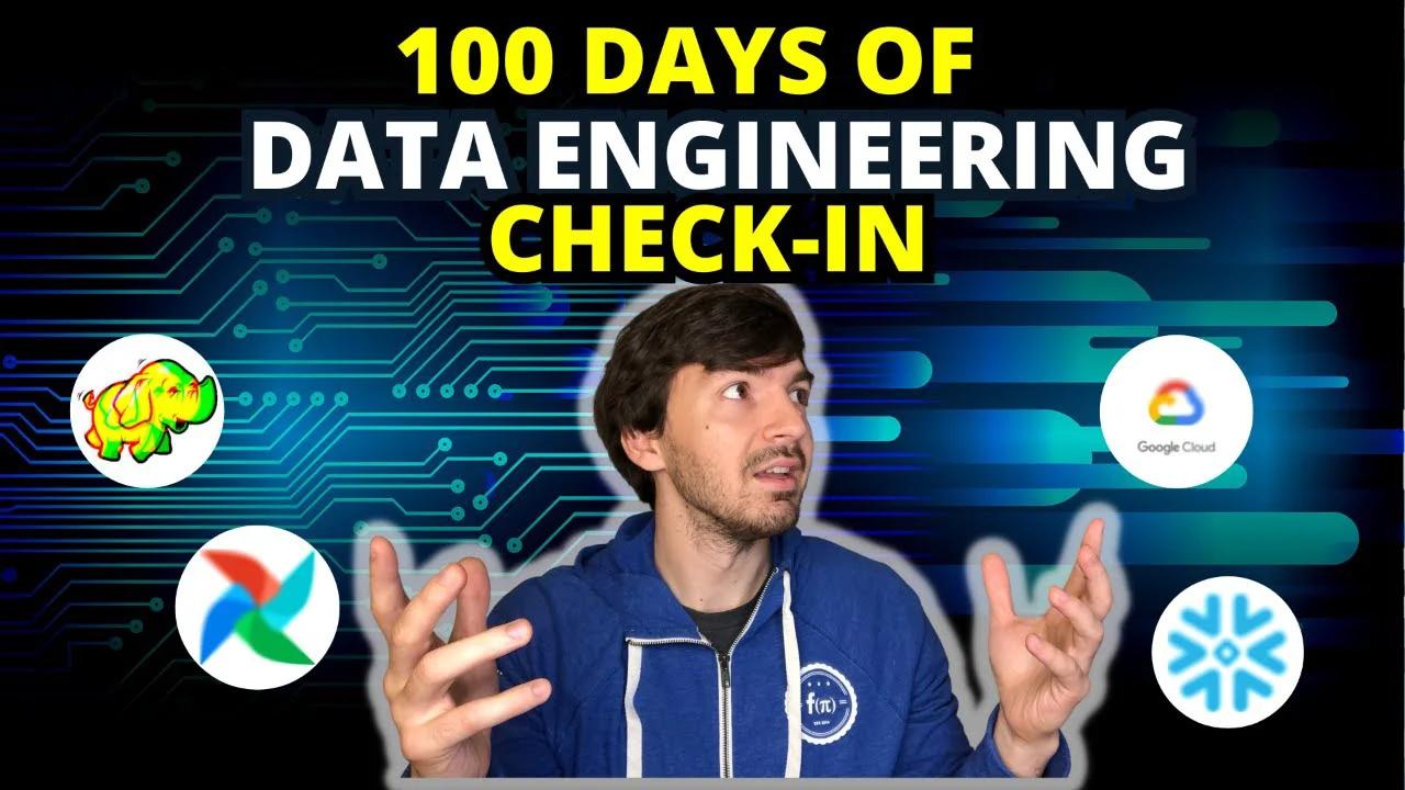 100 Days Of Data Engineering Check In And QA