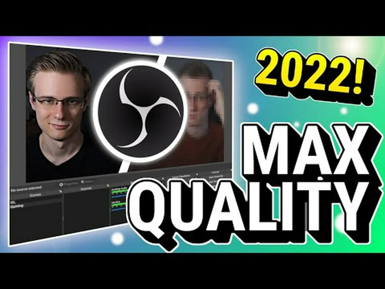 The Best OBS Settings For Livestreaming in 2022! No BLUR, LAG And More