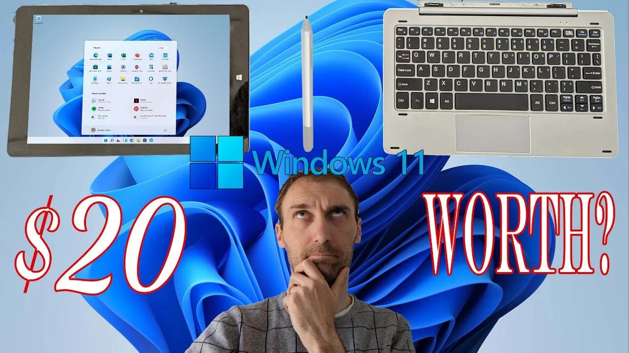 $20 Windows 11 2 in 1 with Pen: Is it worth it? Chuwi Hi10 XR Review in ...