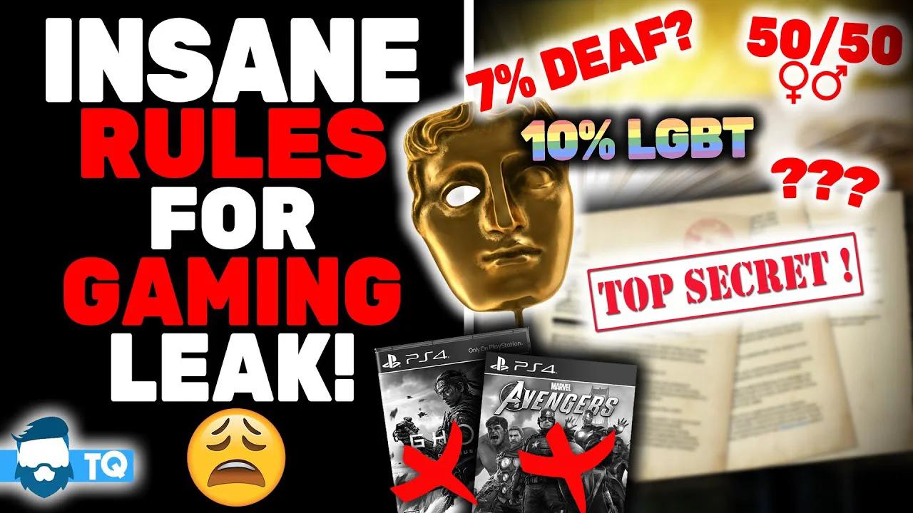 Insane Rules Leak For Video Game Awards Absurdly Woke Demands