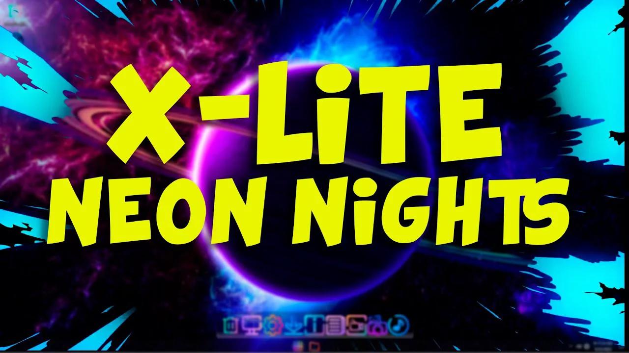 WINDOWS X-LITE NEON NIGHTS PRO - WINDOWS 11 22H2 BY FBCONAN