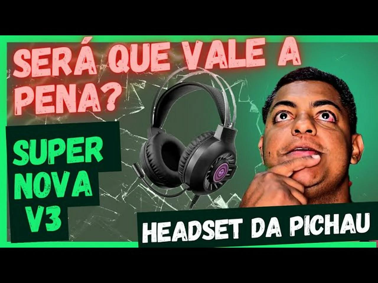 HEADSET GAMER TGT SUPERNOVA V3 - PICHAU