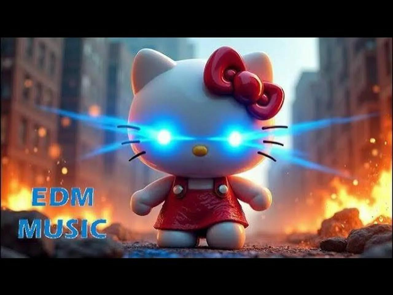 Hello Kitty (Kawaii Kyūkyoku) By Nourane | EDM Music - Electro House 2024 (かわいい究極 ) | ねこのうた