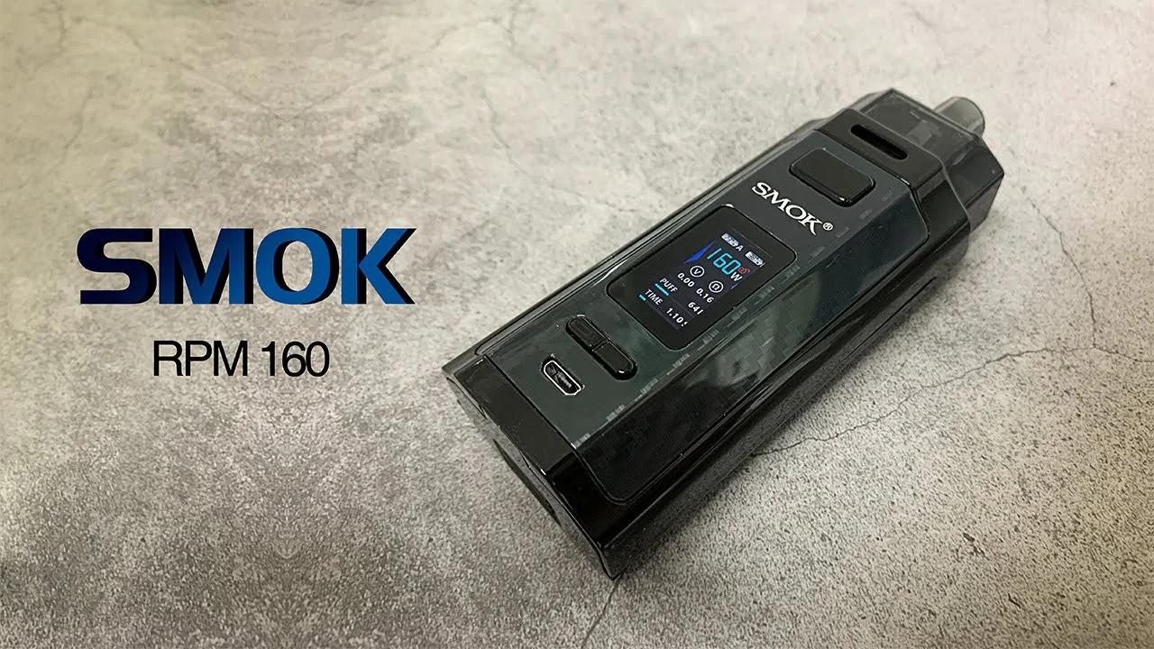 SMOK RPM160 Dual 18650 Pod Mod Kit Unboxing | Vapesourcing
