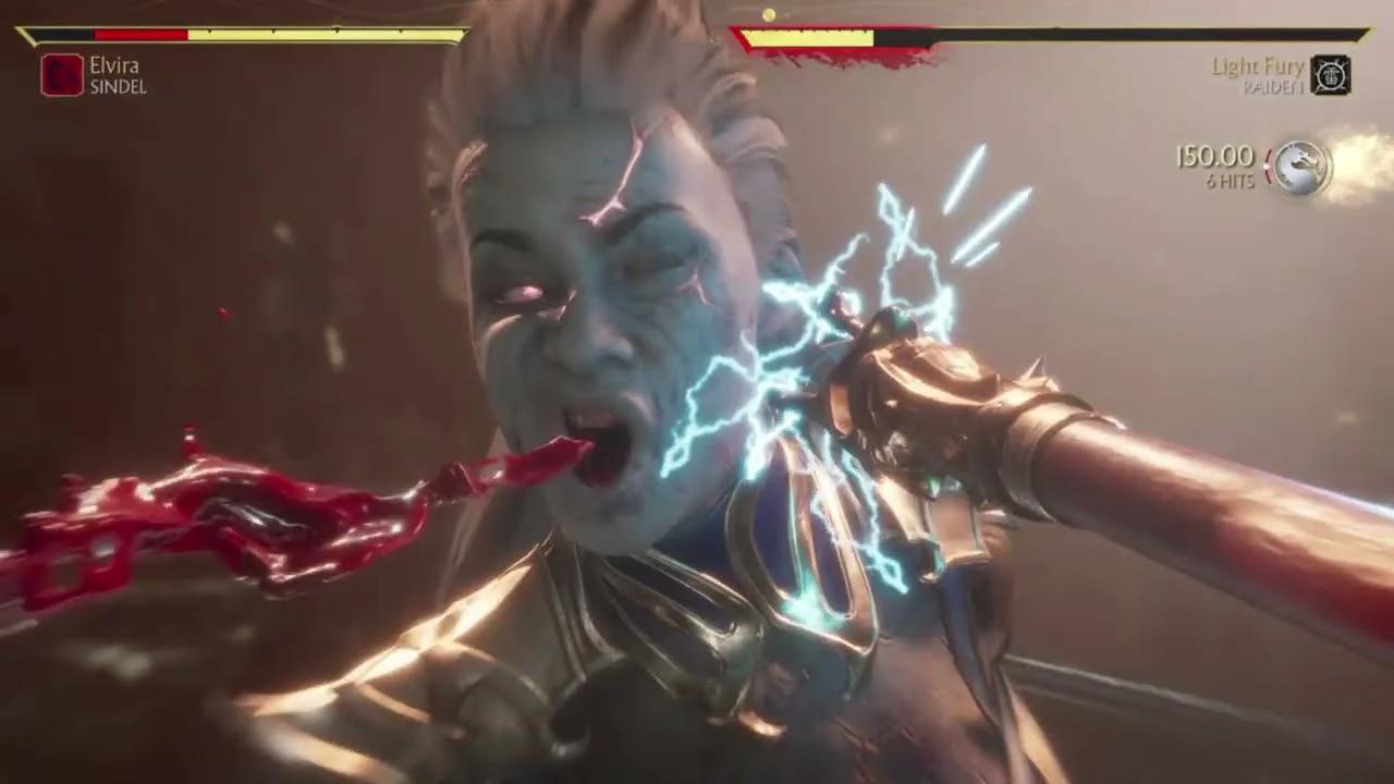 Mortal Kombat 11: Sindel VS Raiden