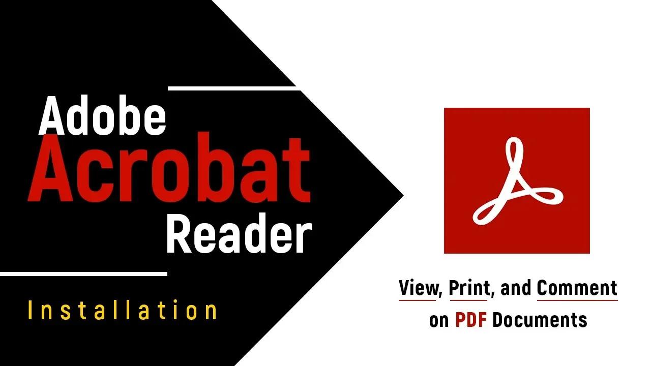 How to Install Adobe Acrobat Reader for Free on Windows 11/10 PC or Laptop