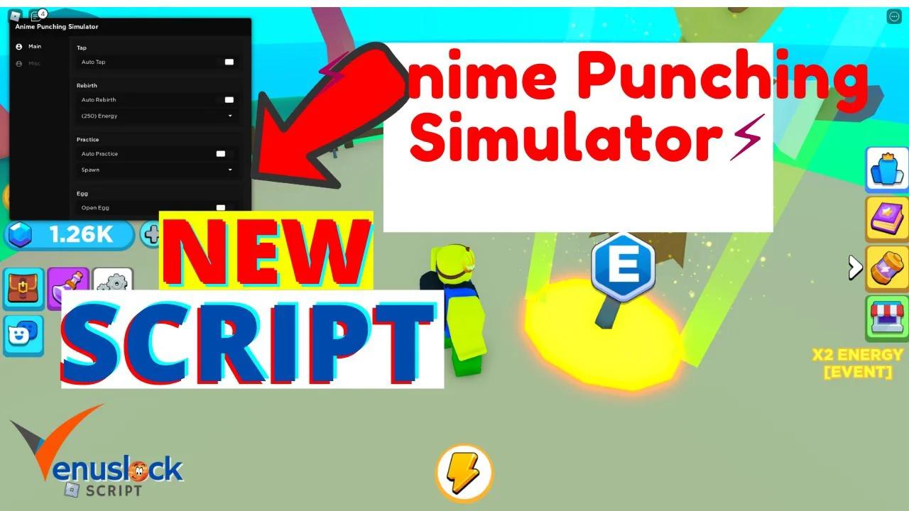 Anime Punching Simulator Script 2022 | Auto Farm | Roblox GUI | Working ...