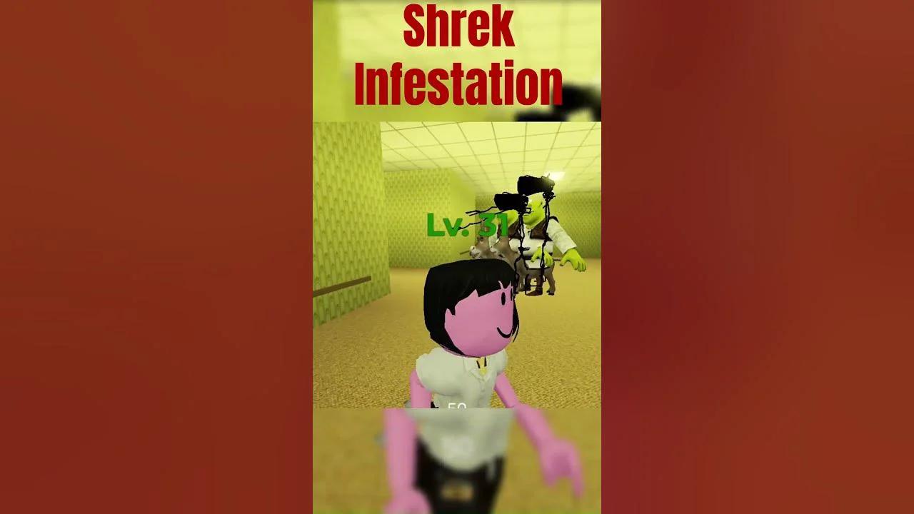 SHREK INFESTATION #roblox #shrekinthebackrooms #games