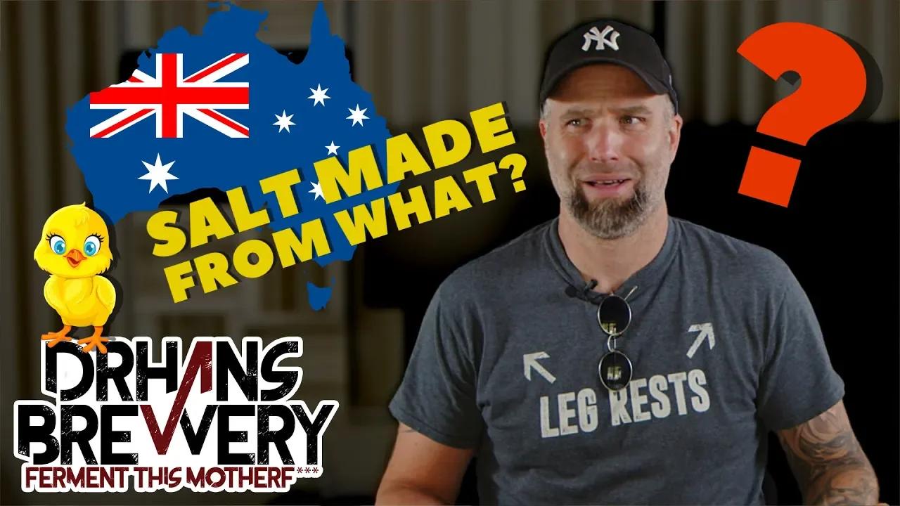 Australian Chicken Salt - Testing Salt made from Chicken