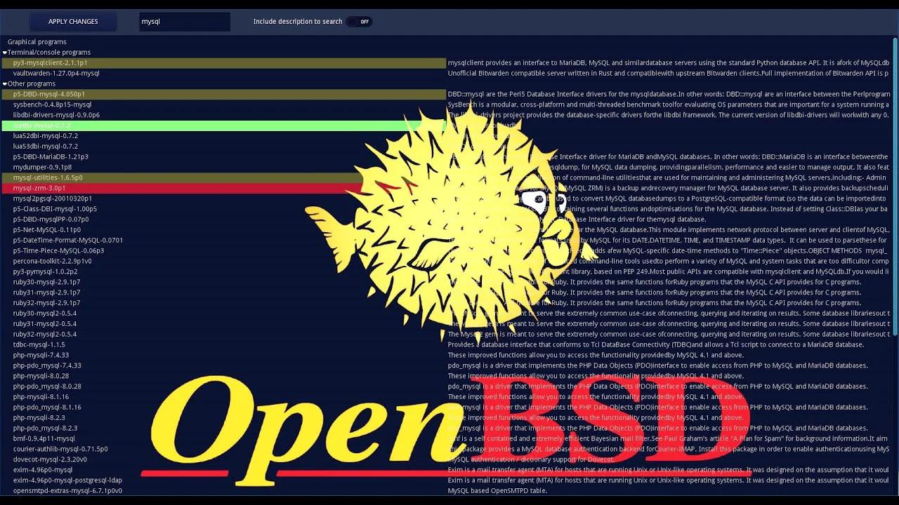 Appmanager Lightning Fast Gui Package Manager For Openbsd
