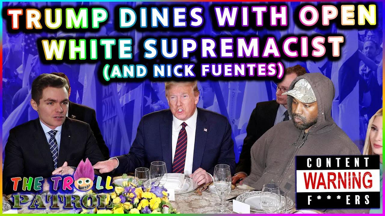 Donald Trump Meets With Kanye West And Prominent White Supremacist Nick ...