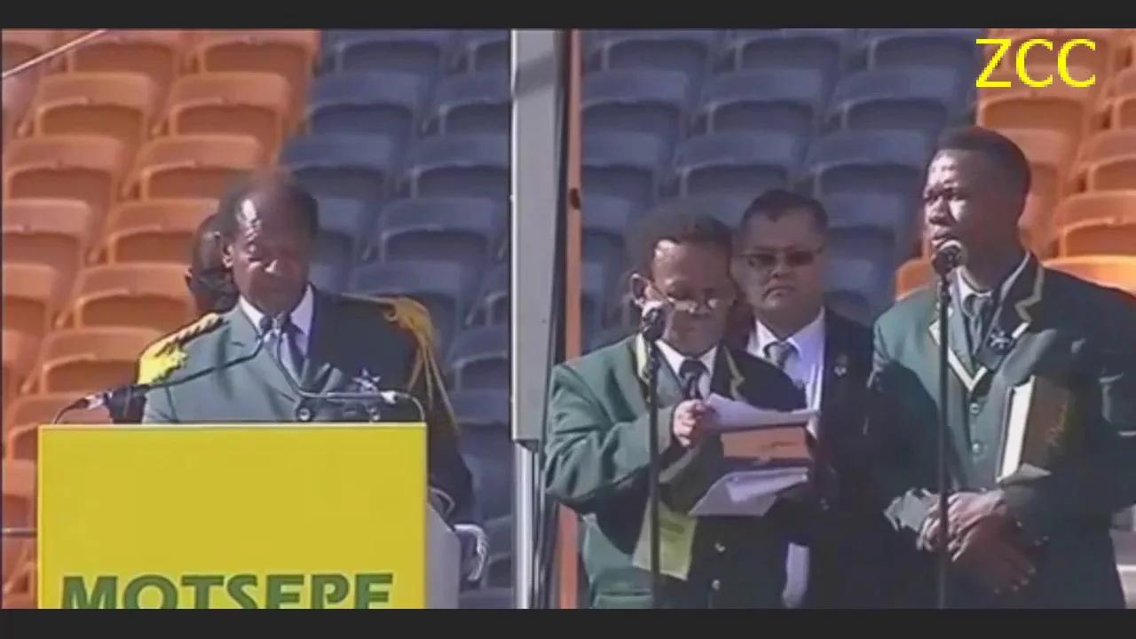 Lecture By ZCC Dr Bishop Barnabas Lekganyane In Fnb Stadium In Nov 2017