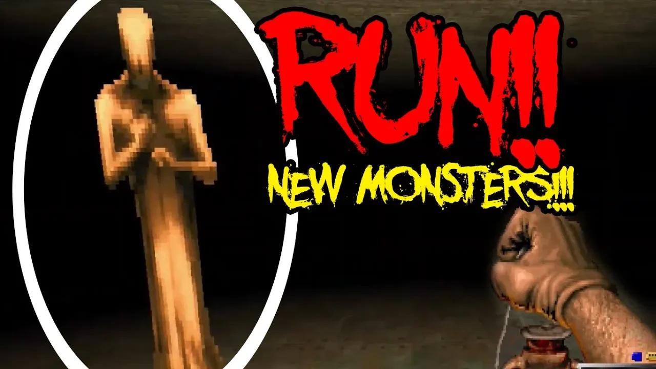 💀NEW SCARY MONSTERS! Doom Lasting Light jumpscares horror game, map 1 ...