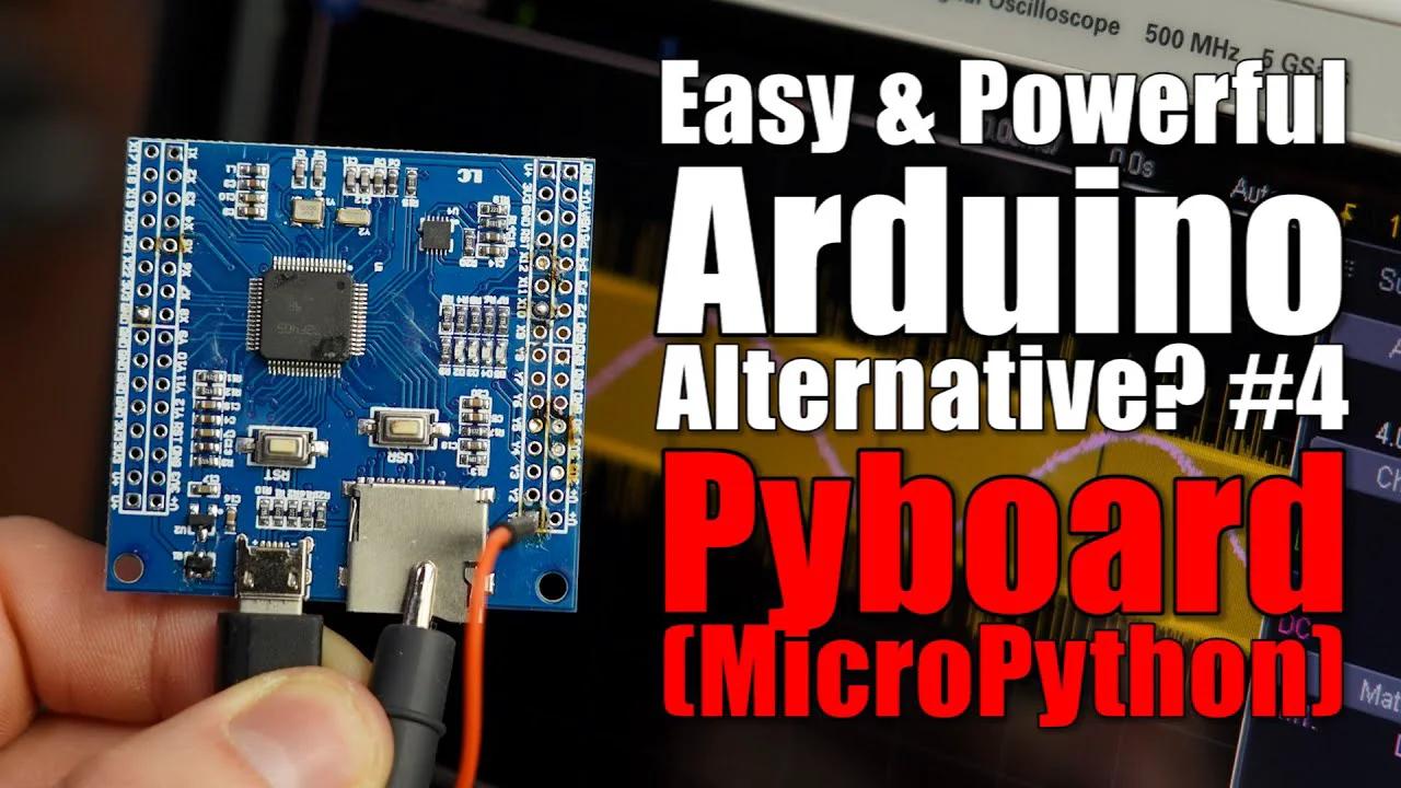 Easy And Powerful Arduino Alternative 4 Pyboard Micropython Beginner