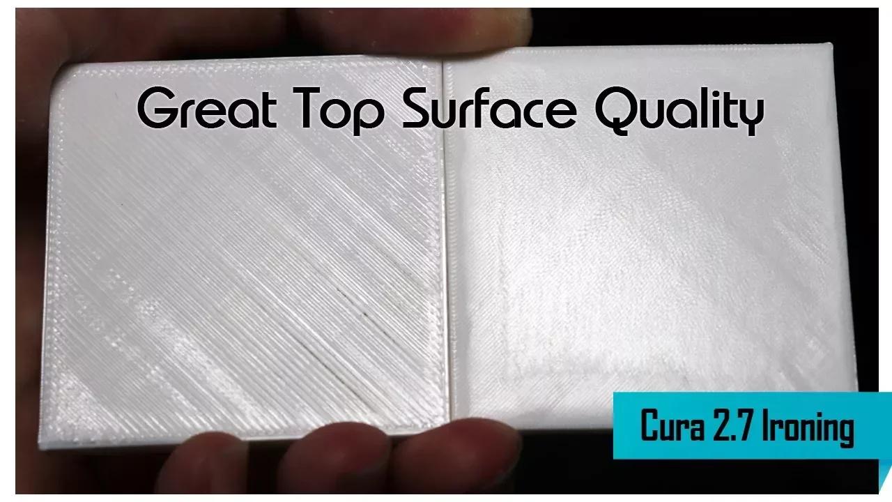 Cura Top Layer Ironing - Great 3D Printing Top Surface Quality