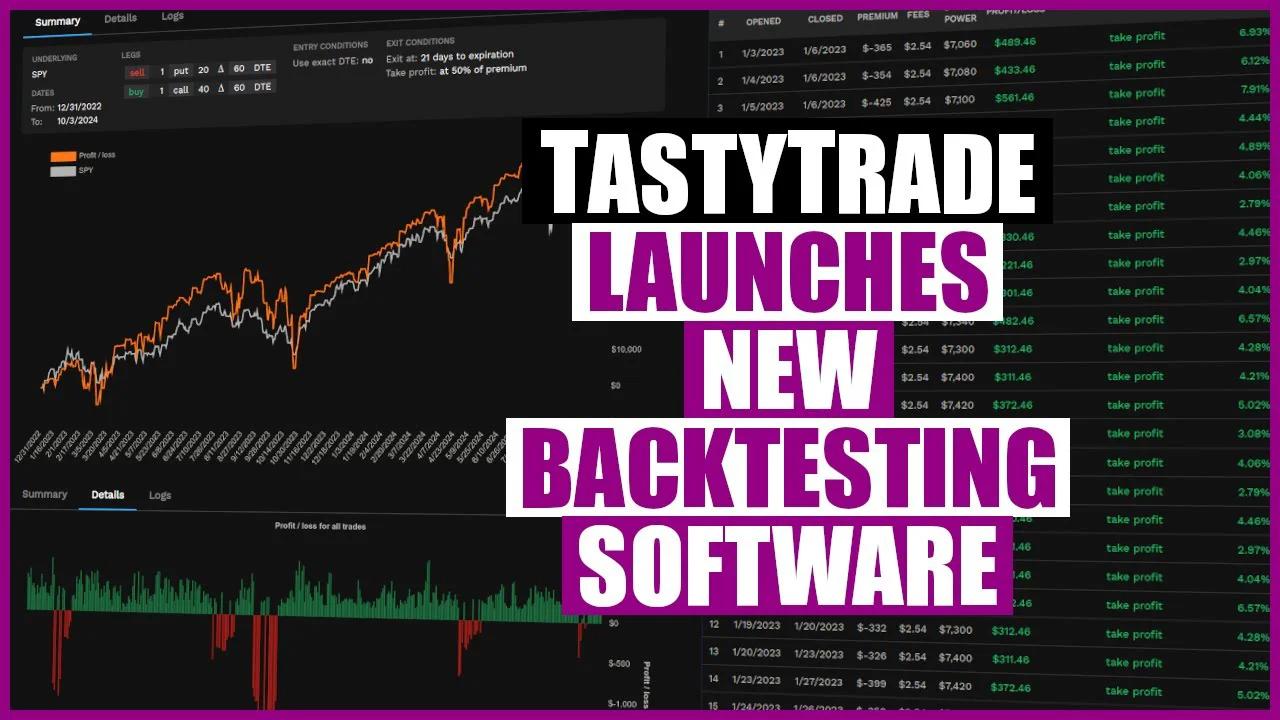 Introducing TastyTrade's New Backtesting Software