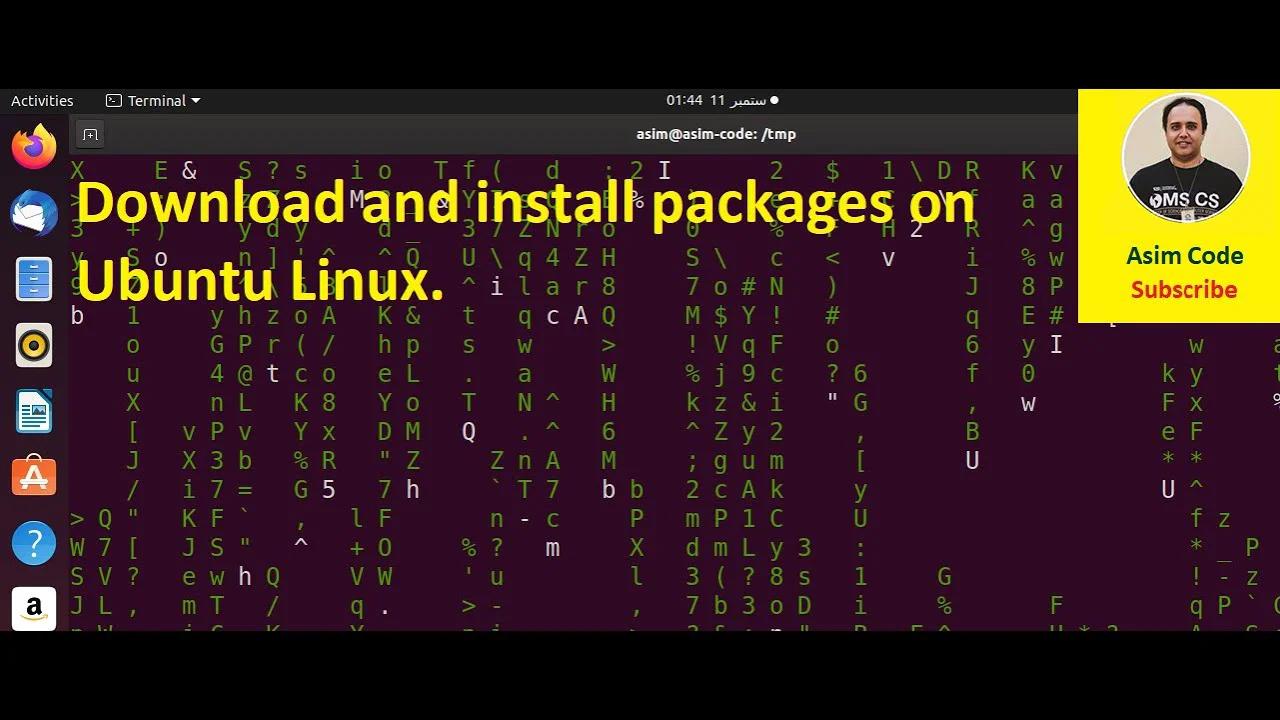 How to download and install packages on Ubuntu Linux