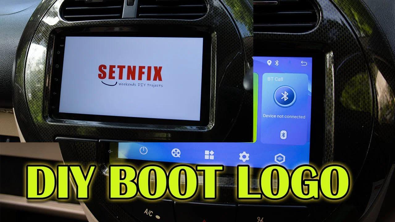 How To Create Android Car Stereo BOOTLOGO
