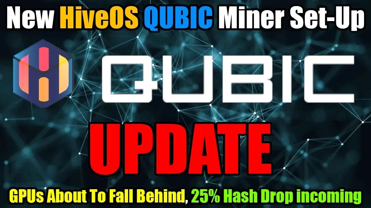 Qubic New Hiveos Setup Gpus Getting Worse 25 Hash Drop Coming