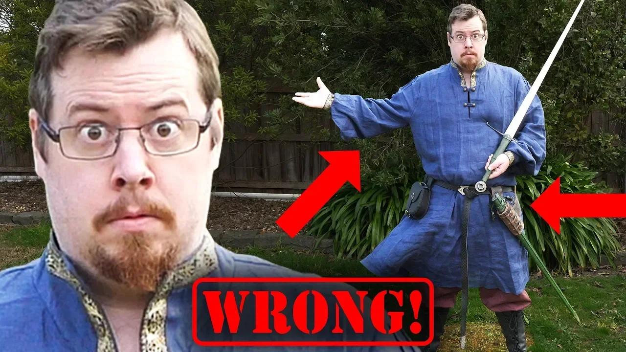 MEDIEVAL MISCONCEPTIONS: clothes - filmed live at the Abbey Medieval ...