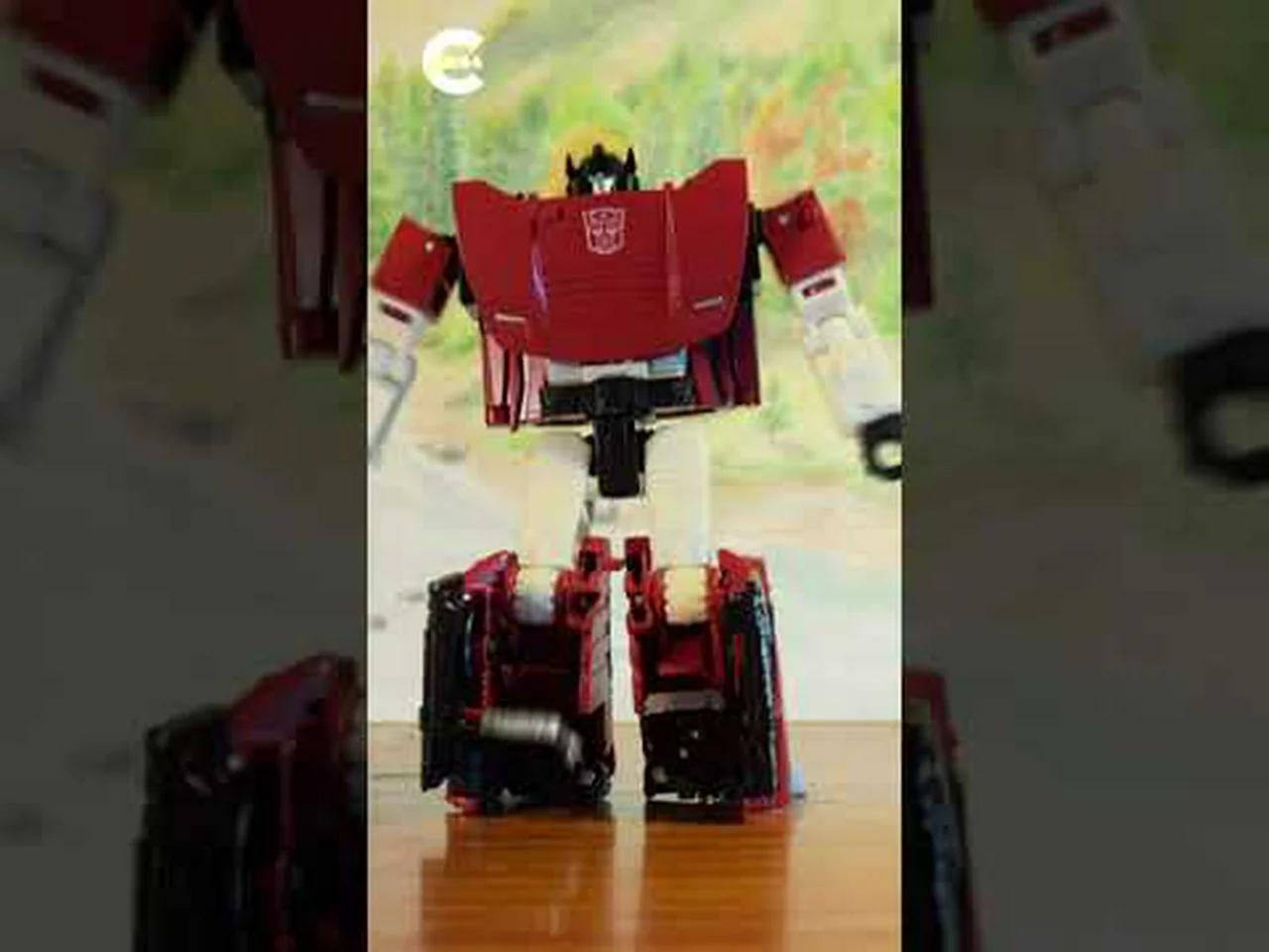 Transformers Sideswipe Stop motion