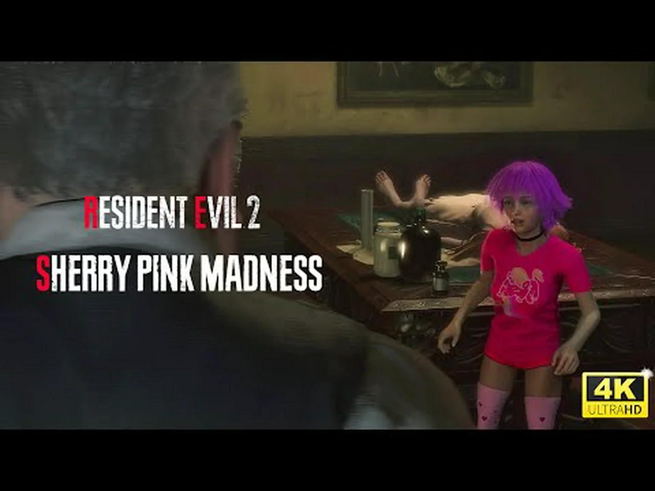 Resident Evil 2 Remake Sherry Pink Madness Mod