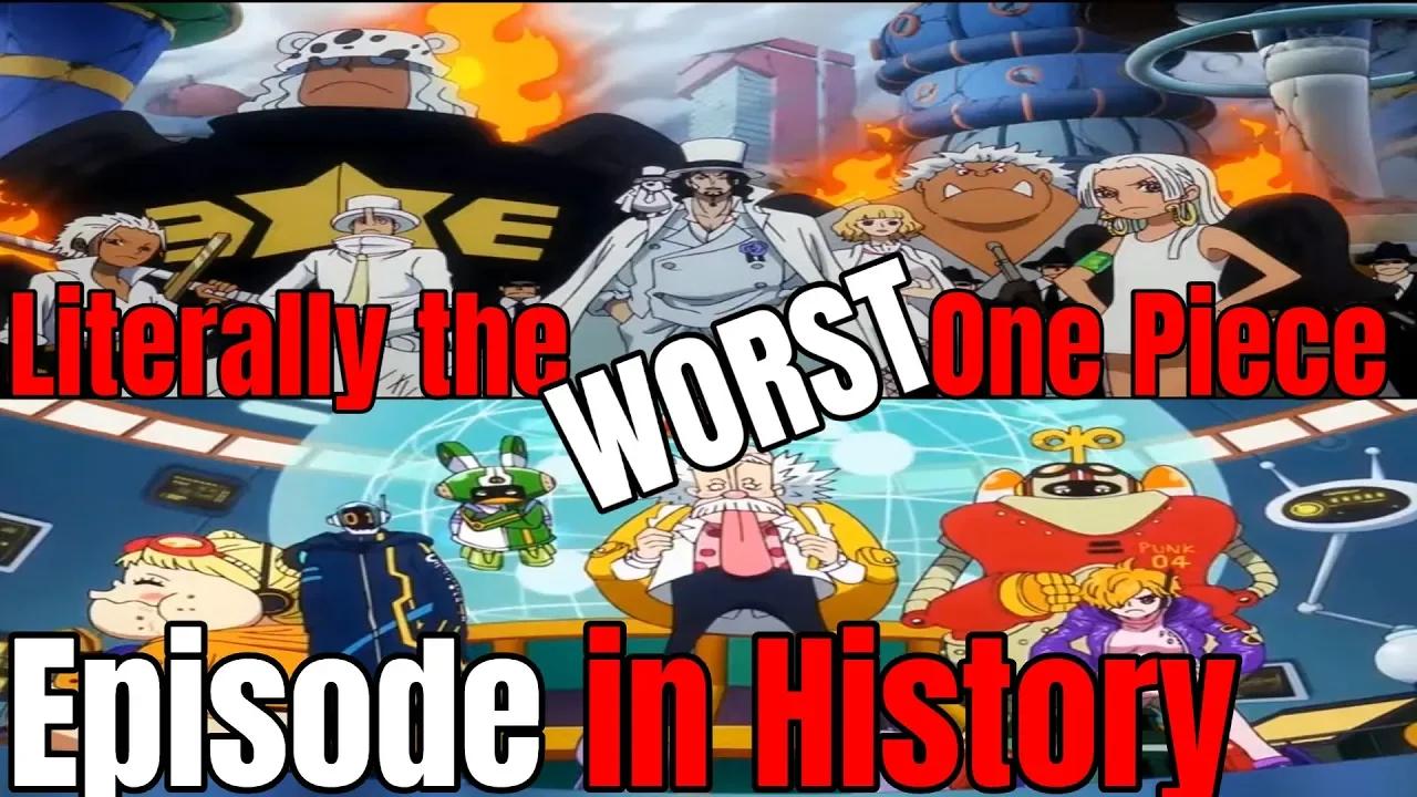 Literally the WORST One Piece Episode in History | One Piece Episode ...