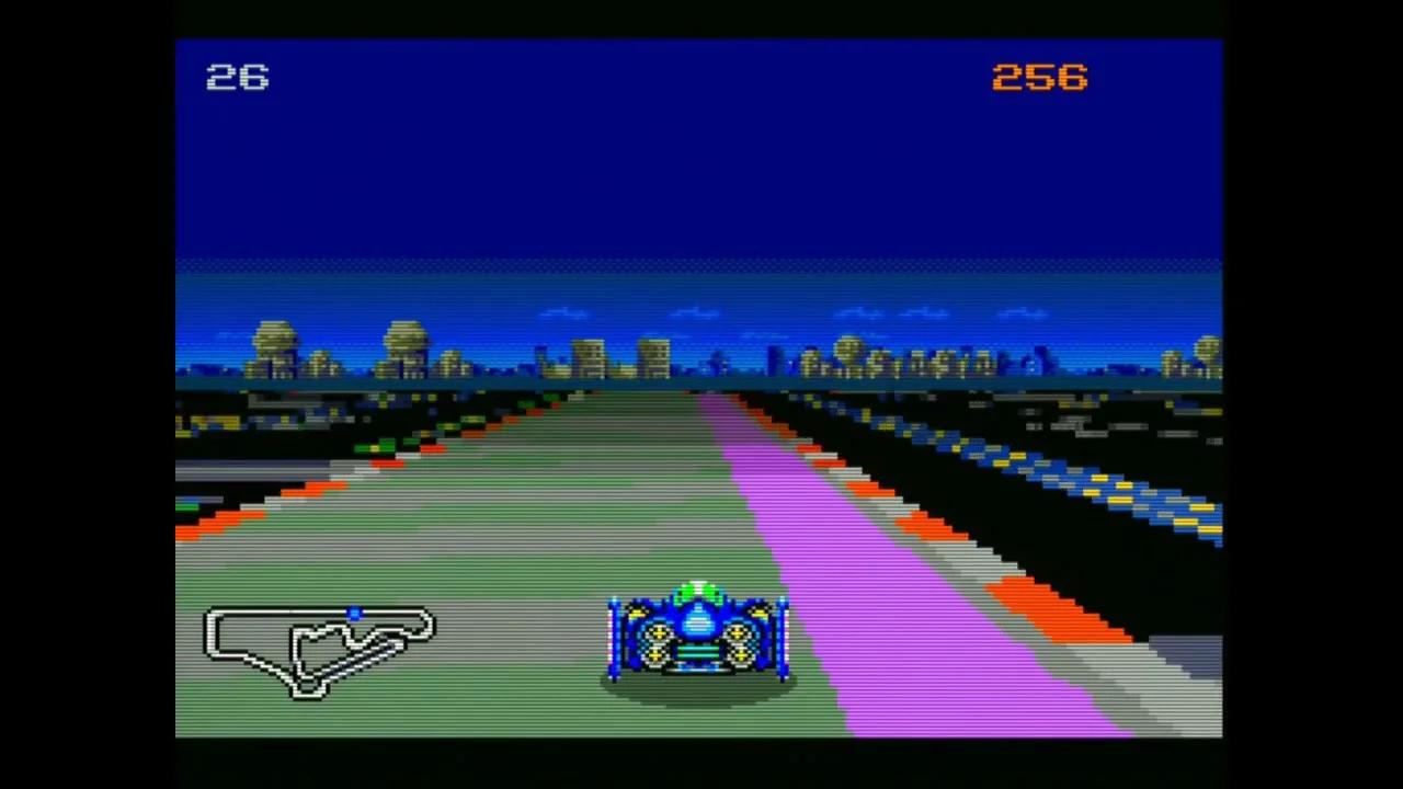 Mega Drive Mode 7 Demo G Zero
