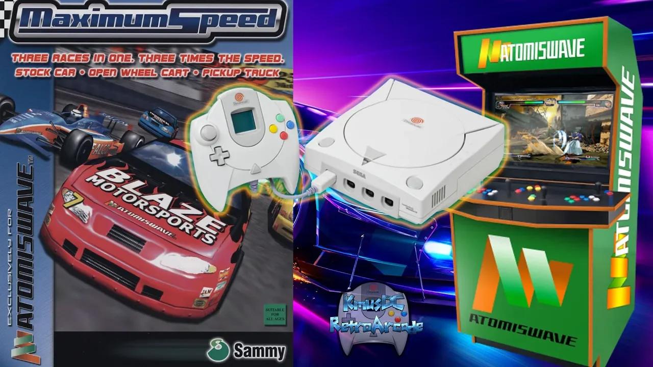 Atomiswave: Maximum Speed - DreamShell vía HDD + Configuración