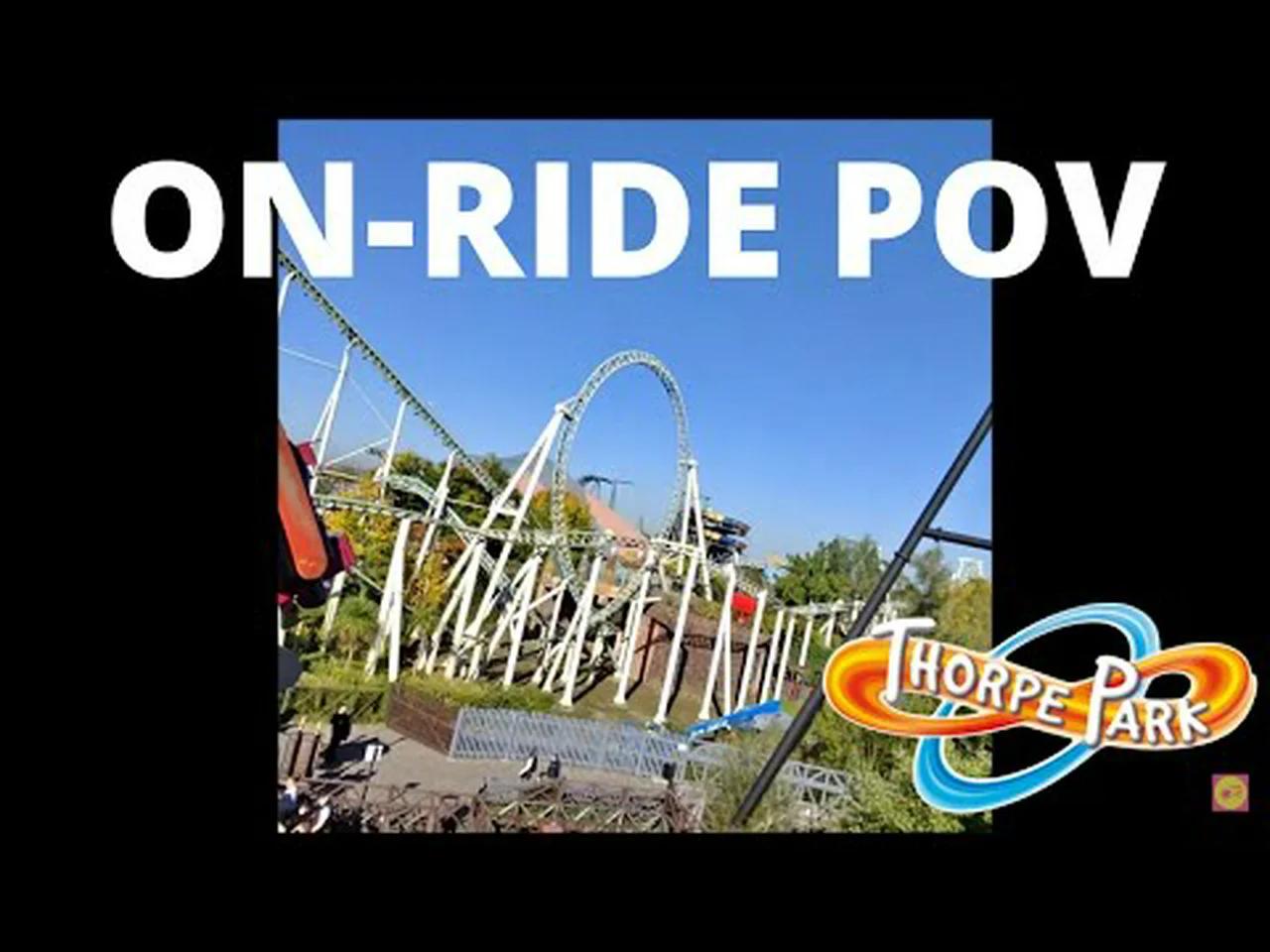 Thorpe Park - Samurai On-Ride POV - Mondial Top Scan - October 2022 ...