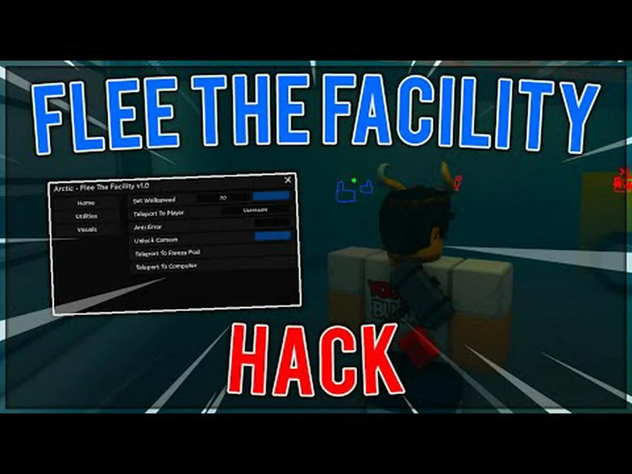 ROBLOX Flee the Facility HACK Script GUI : Computer Hack, Kill All, Coins & More! | *PASTEBIN*