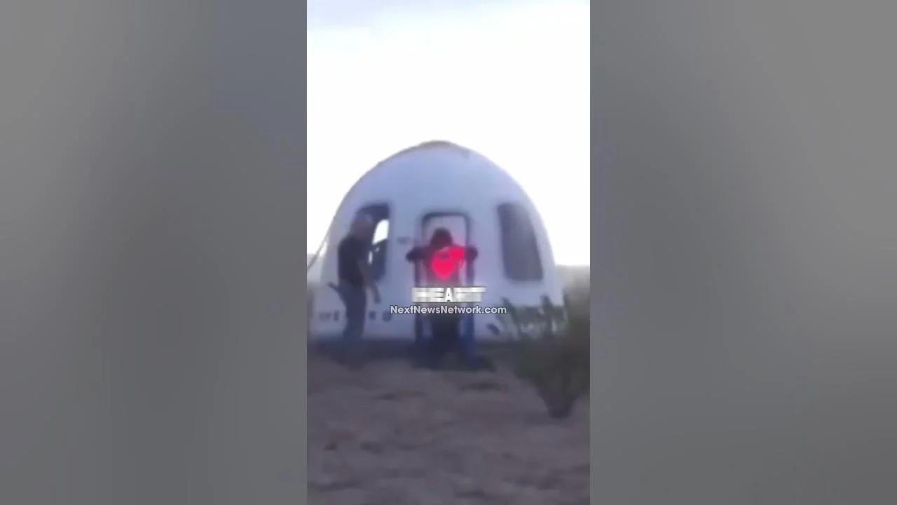 Watch The Moment Jeff Bezos Exposed His Fake Space Flight