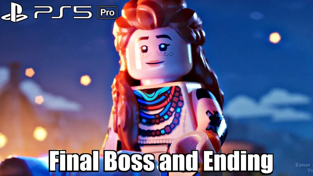 Lego Horizon Adventures (PS5 Pro) Final Boss Fight & ENDING (4K 60FPS)