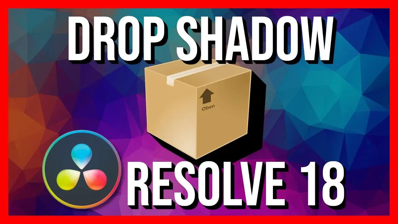 Easy Drop Shadows for PNG Images ~ DaVinci Resolve 18 Tutorial