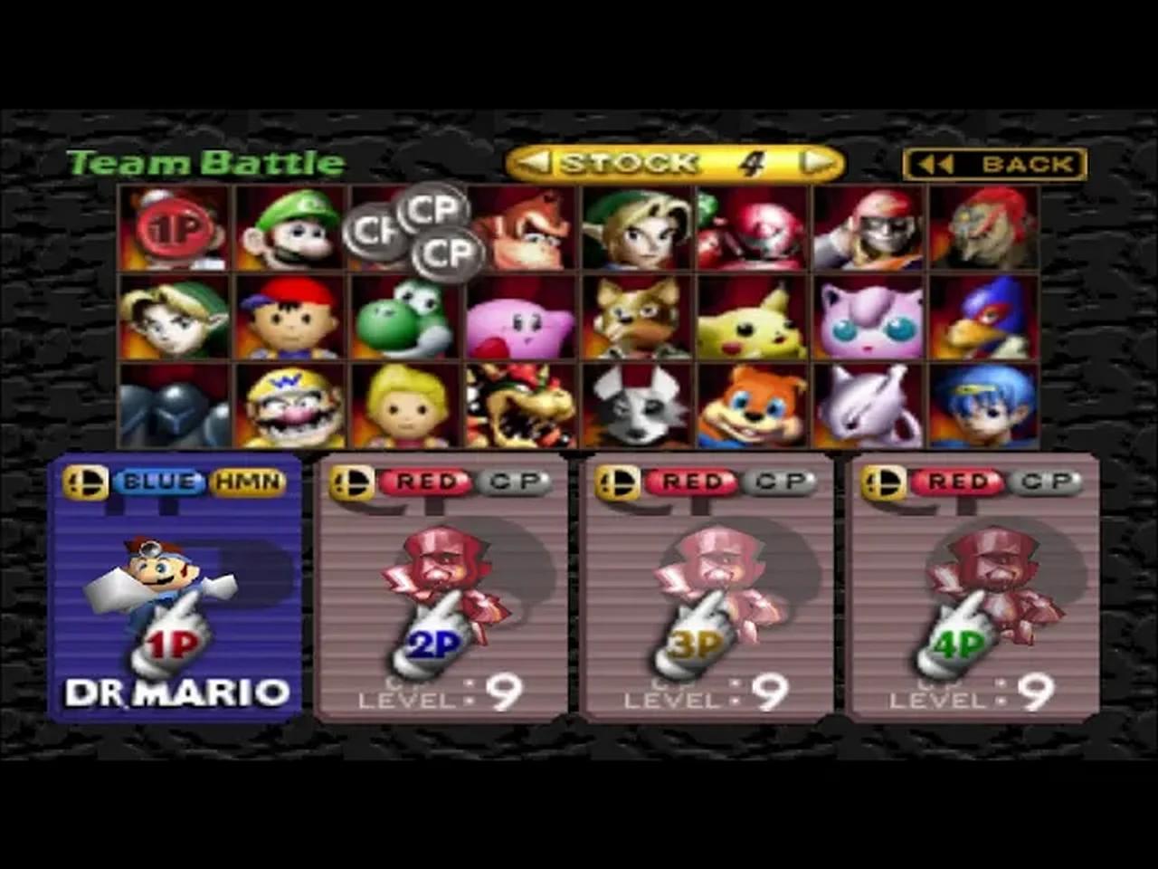 Smash Remix Gameplay - Dr. Mario vs 3 Metal Marios (CPU Level 9)