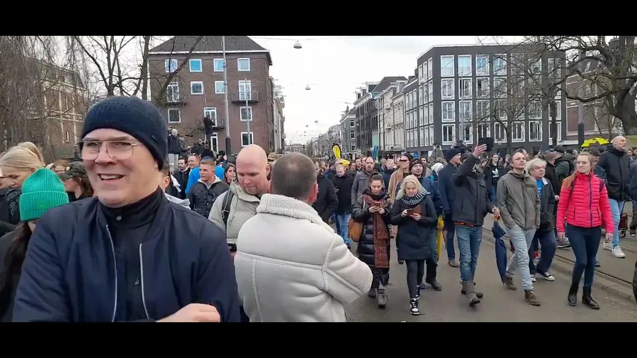Unique Footage of January 2 protest against Corona Measures in ...