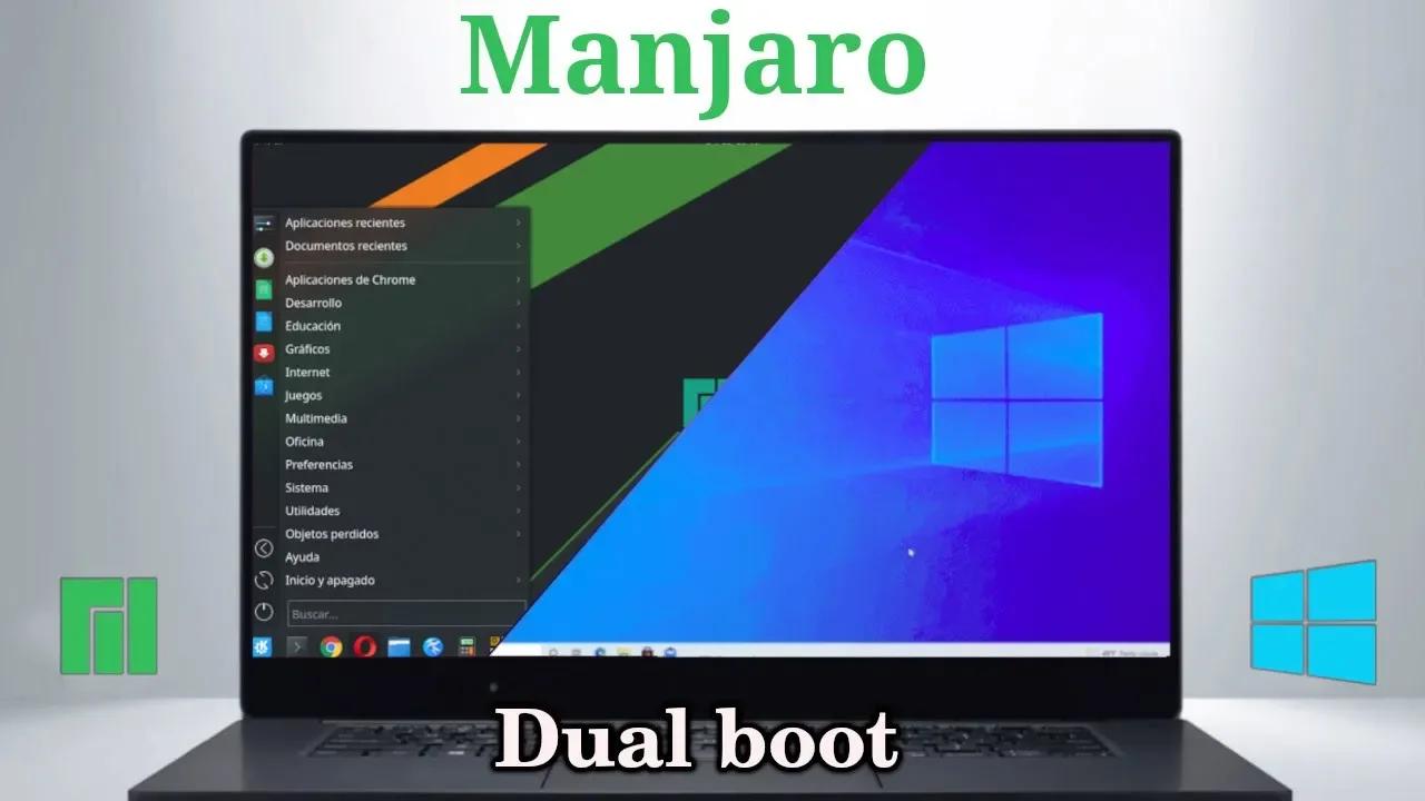 WINDOWS 11 e Manjaro em Dual Boot - TUTORIAL FÁCIL Para Iniciantes - 2022