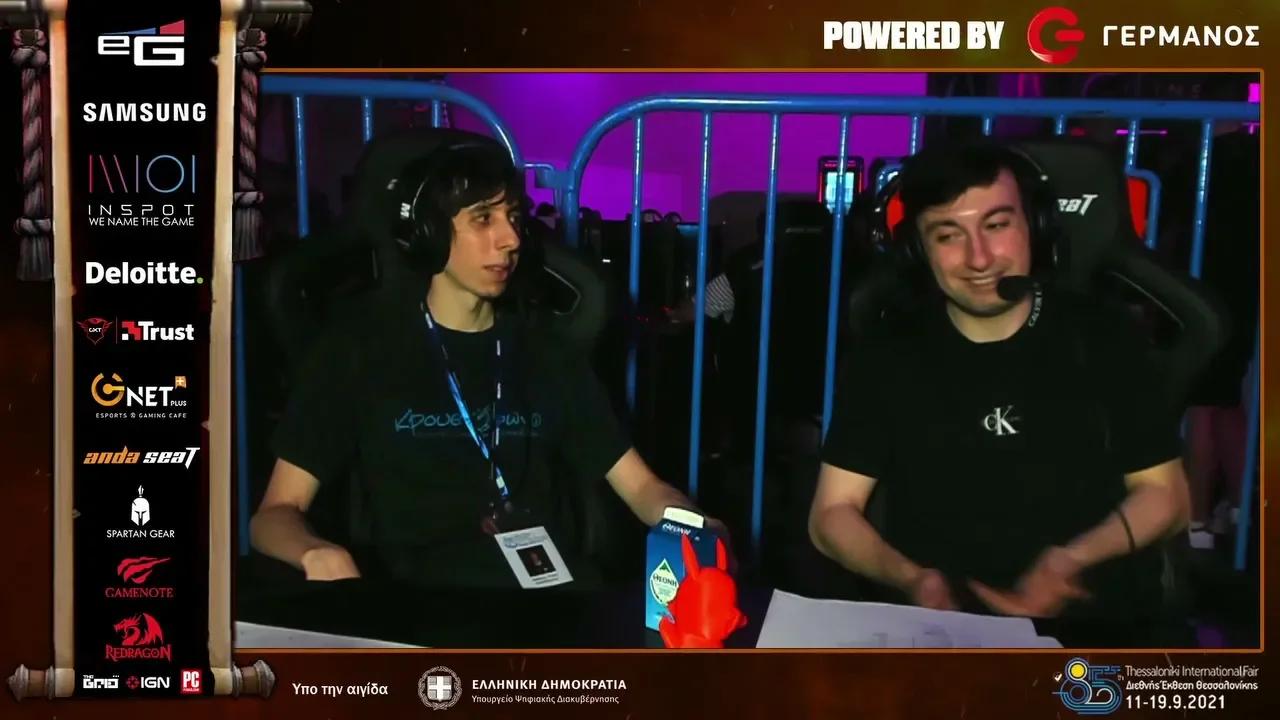 eGaming 2021 League of Legends - Intrepid Fox Gaming VS "EXD" - Πρώτο παιχνίδι (18/09/2021)