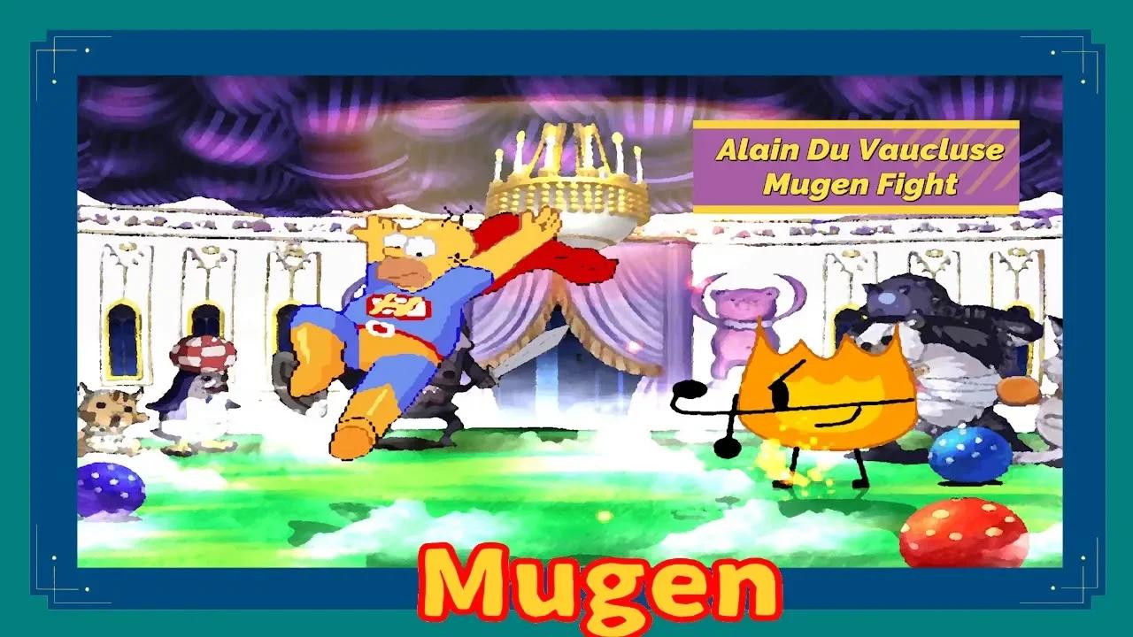 Mugen : Homer Simpson Vs Firey (Request)