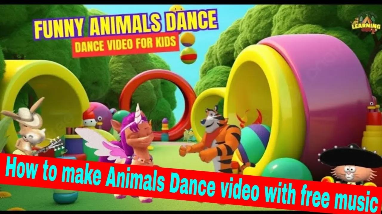 How to make Animals Dance Videos with Free Music