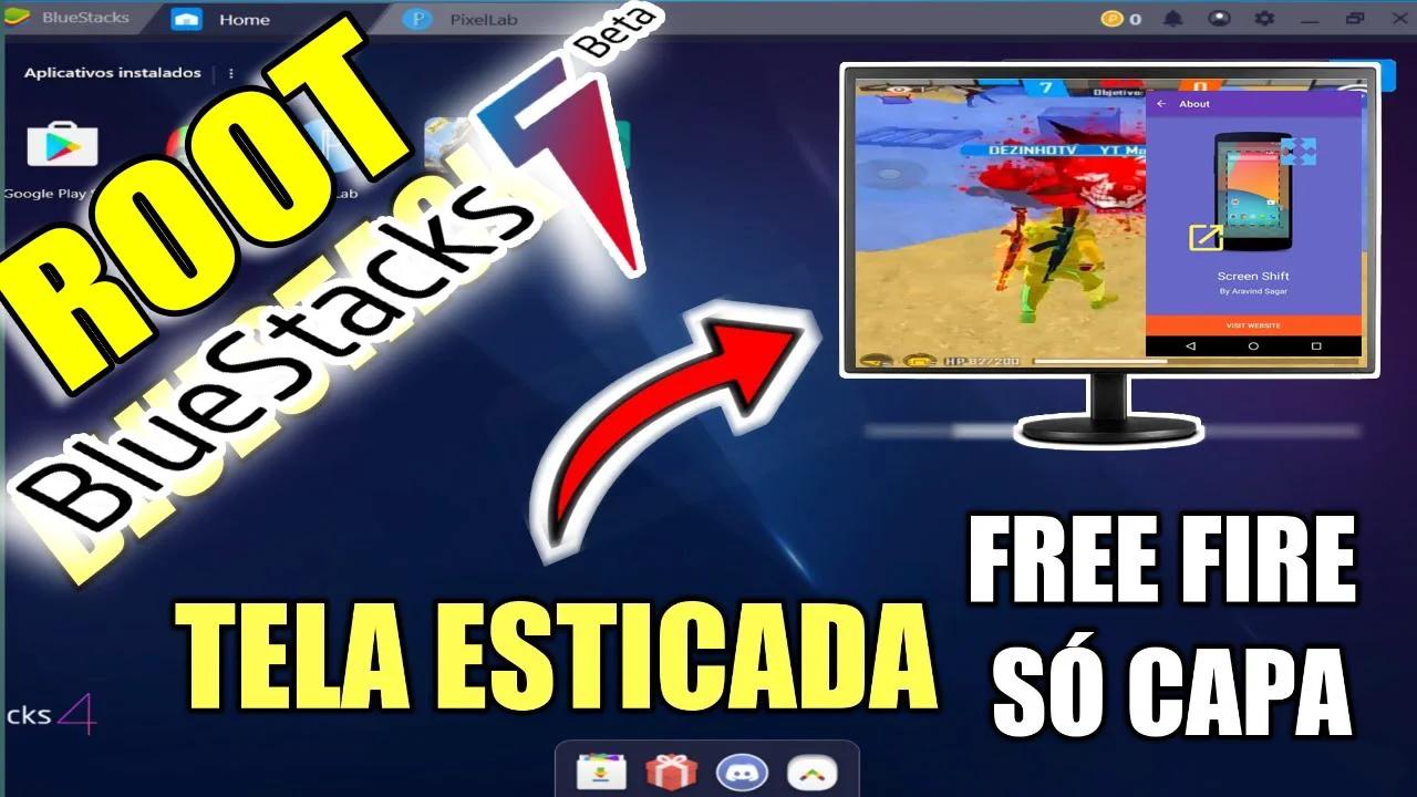 COMO FAZER ROOT NA NOVA VERSÃO DO BLUESTACKS 5! SCREEN SHIFT! COLOR CHANGER!