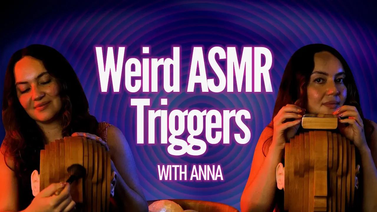 ASMR 🪵 Did She Just Massage a Wooden Head?! 🤔 Weird ASMR Triggers Inside 🤯 Tapping, Rubbing Tingles