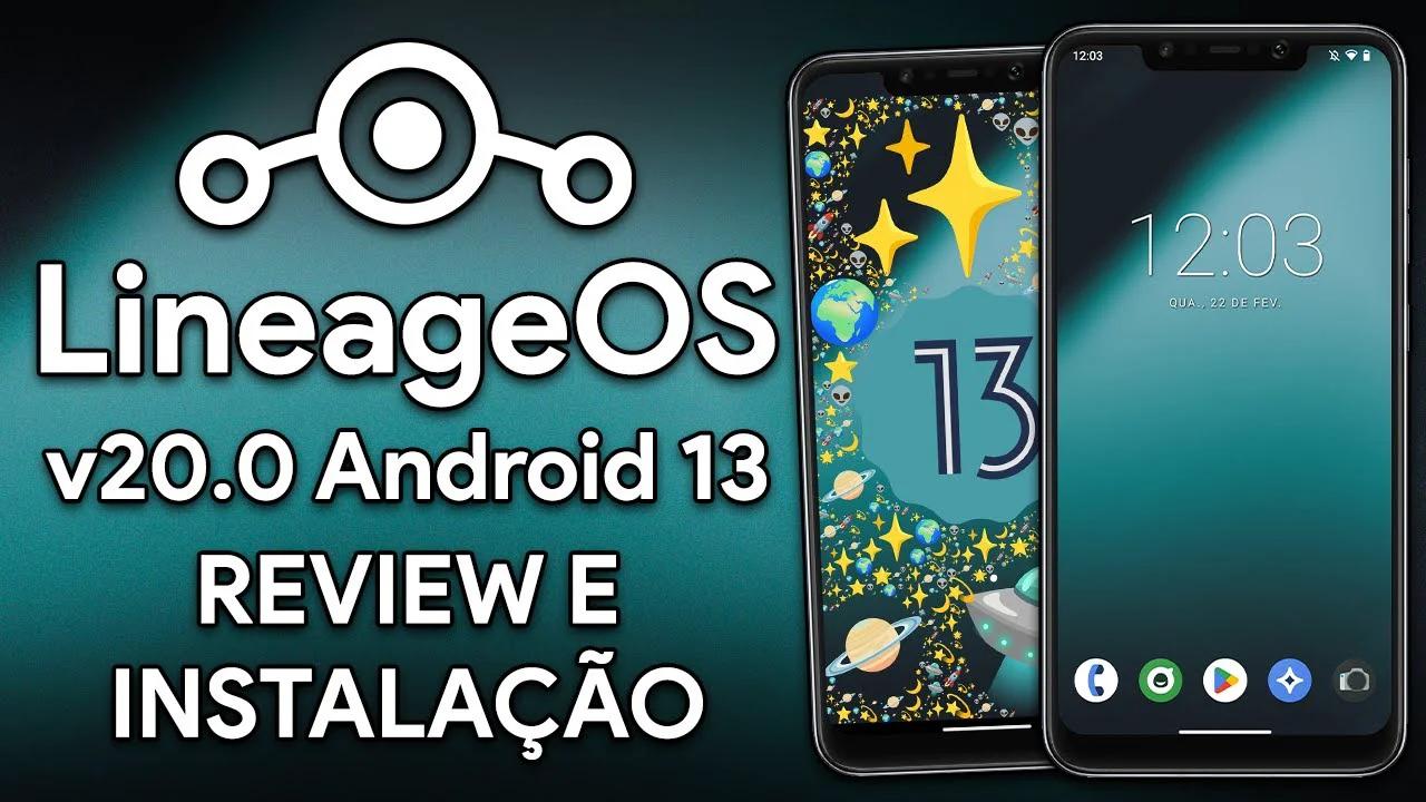LineageOS v20.0 Official | Android 13 | A MAIS COMPLETA! | Review e ...