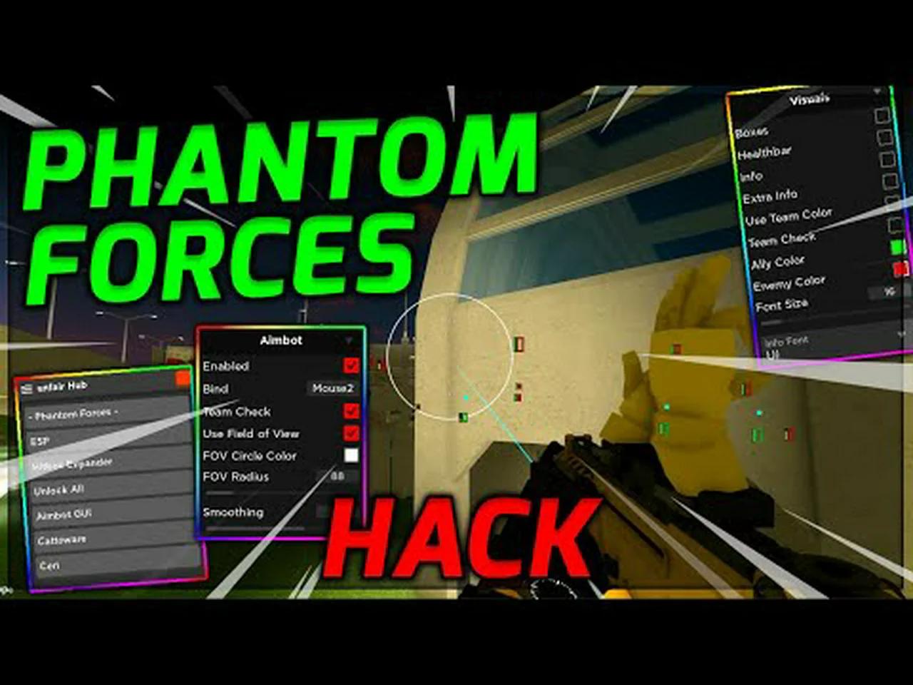 *UPDATED* PHANTOM FORCES HACK / SCRIPT | PASTEBIN | UNLOCK ALL, AIMBOT ...