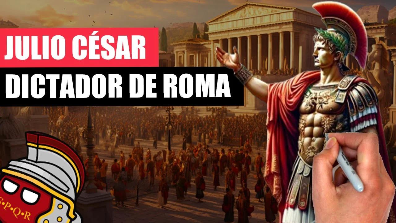 La HISTORIA de JULIO CÉSAR | El ORIGEN del IMPERIO ROMANO