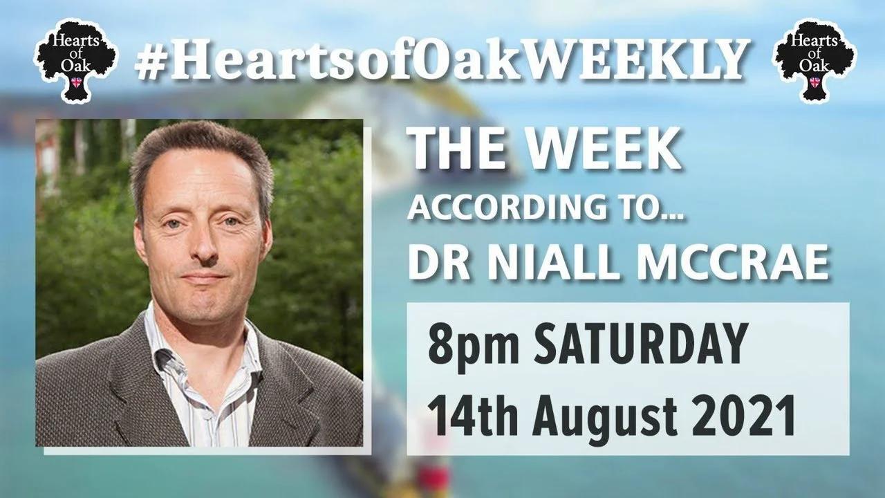 The week according to Dr Niall McCrae Sat 14th July 2021