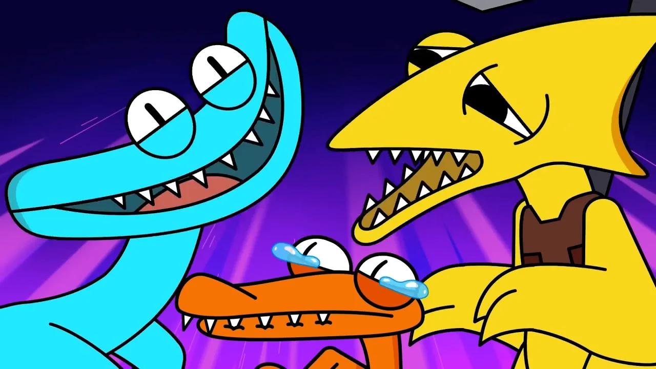 Rainbow Friends - Orange Gets Bullied?! Funny Cartoon Story Animation ...